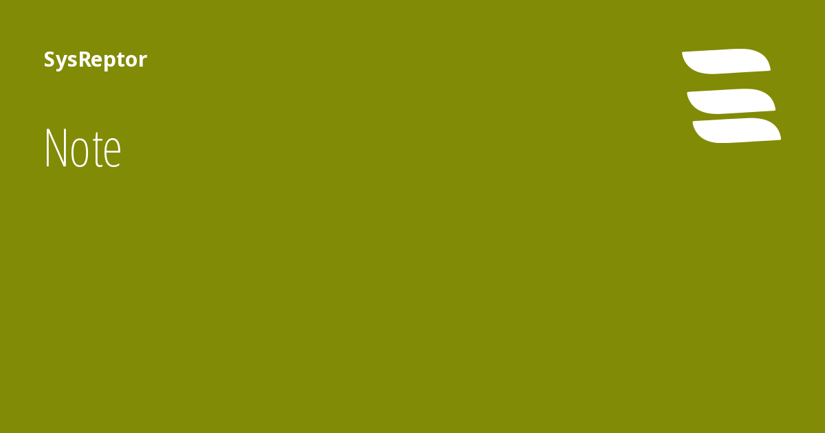 Note - SysReptor