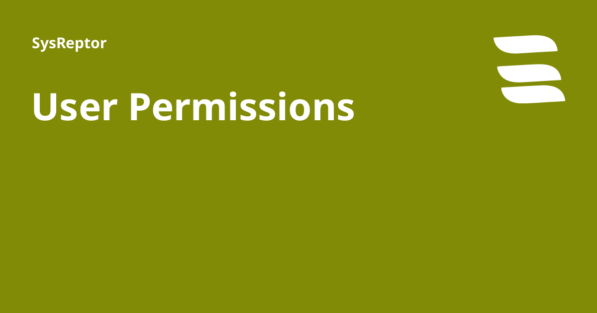 User Permissions - SysReptor User Permissions - SysReptor